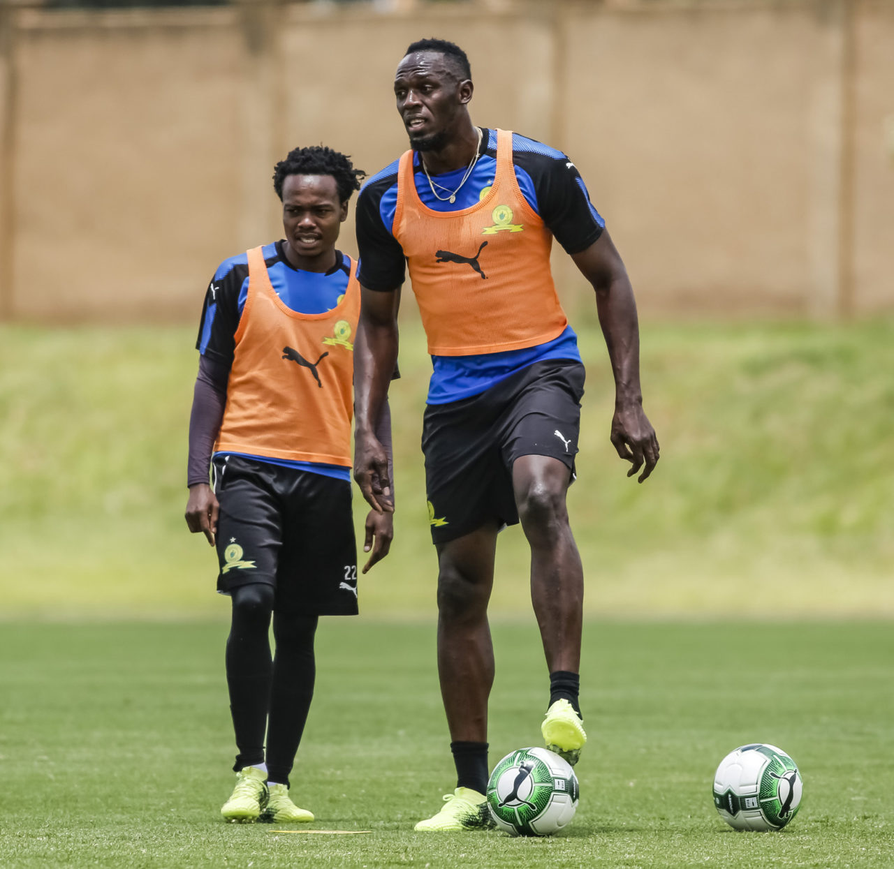 Usain Bolt Mamelodi Sundowns PUMA School of Speed - Splash PR