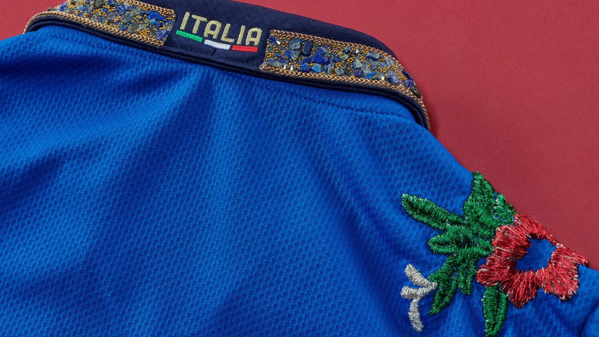 The Football Gal bespoke Italy jersey designs inspired by renaissance ...
