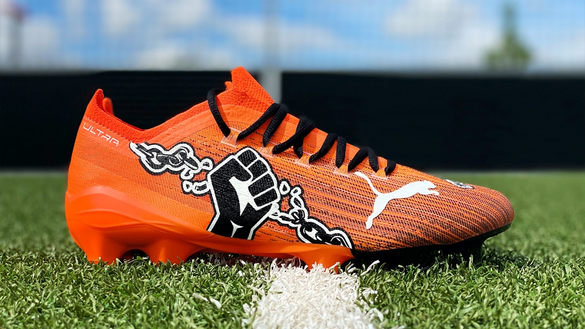 Prince Boateng and PUMA unveil BLM ULTRA boot - Splash PR