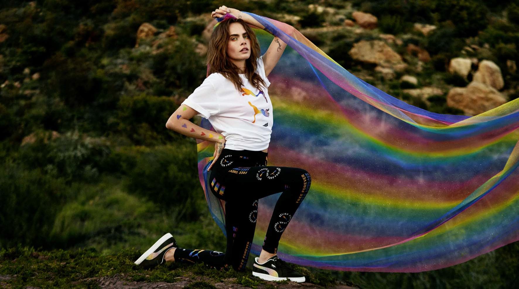 PUMA and Cara celebrate with Forever Free Pride Collection - Splash PR