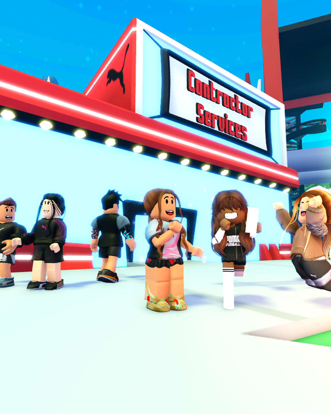 PUMA and the Land of Games virtual place on Roblox - Splash PR