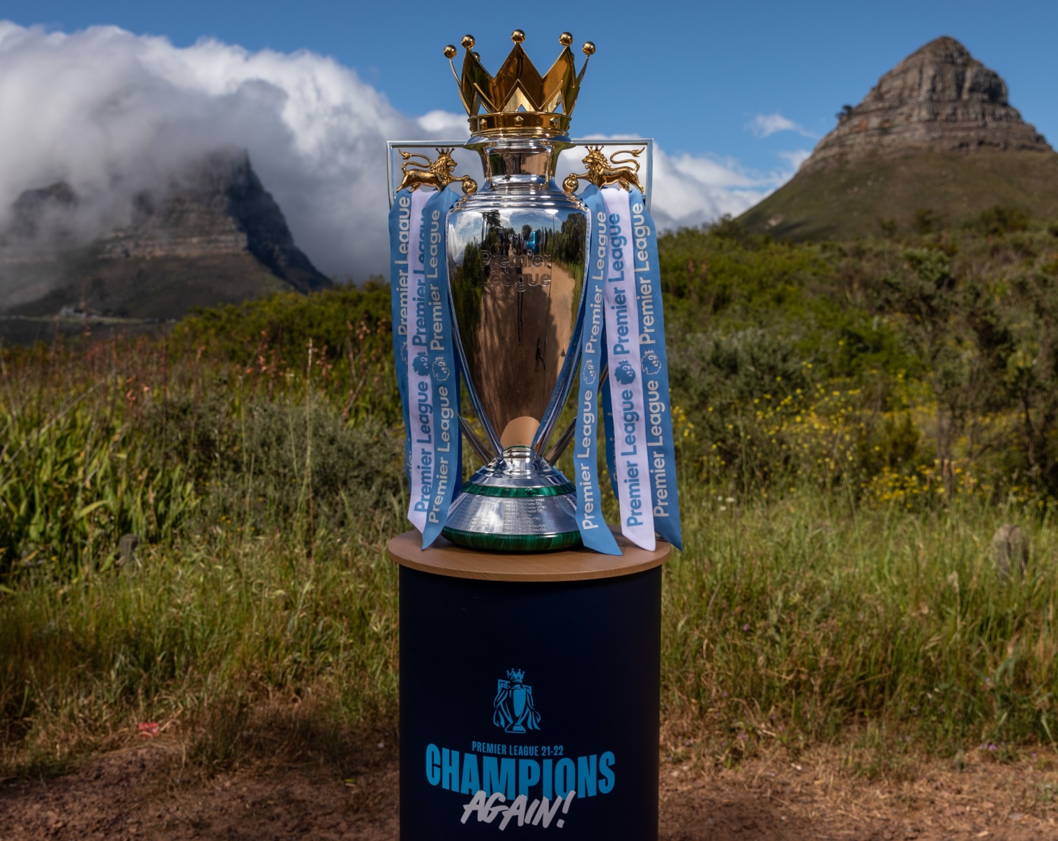 PUMA hosts Man City and Premier League Trophy in SA - Splash PR