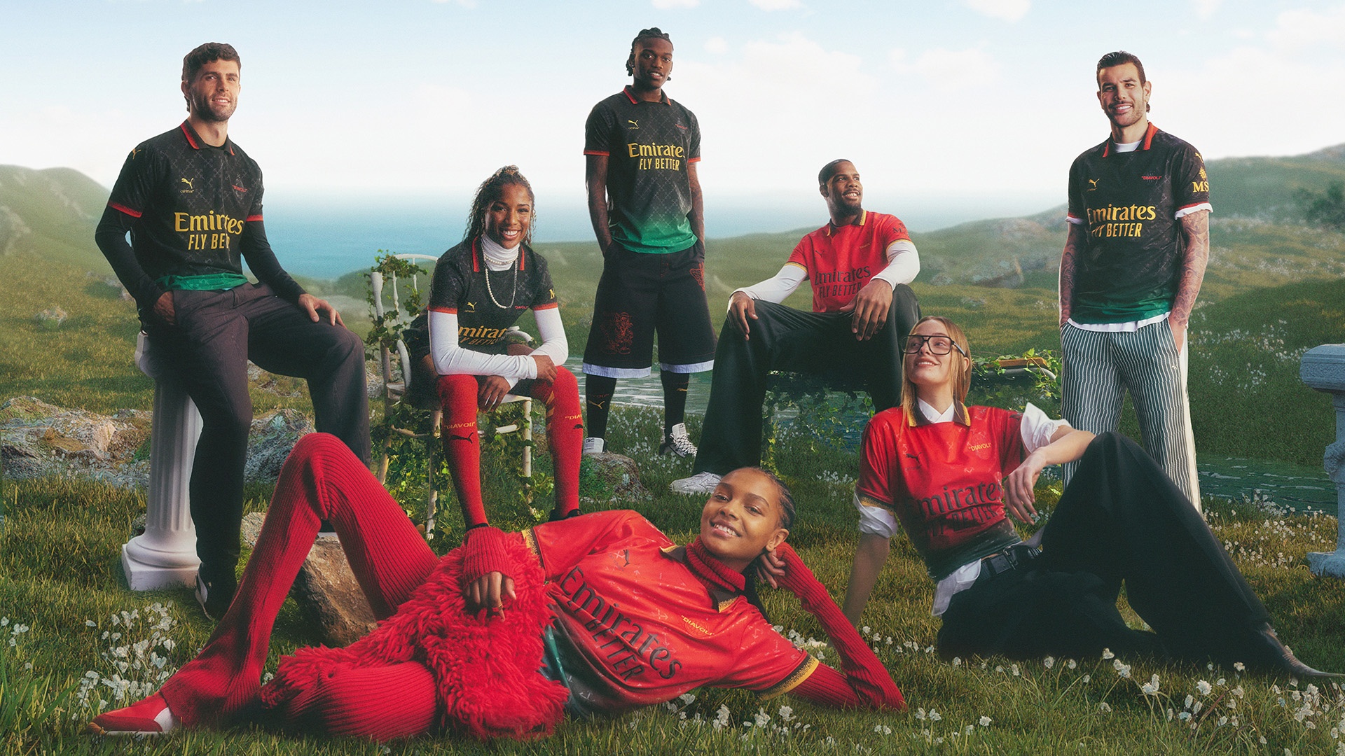 Welcome to Dreamland: AC Milan Off-White kits - Splash PR