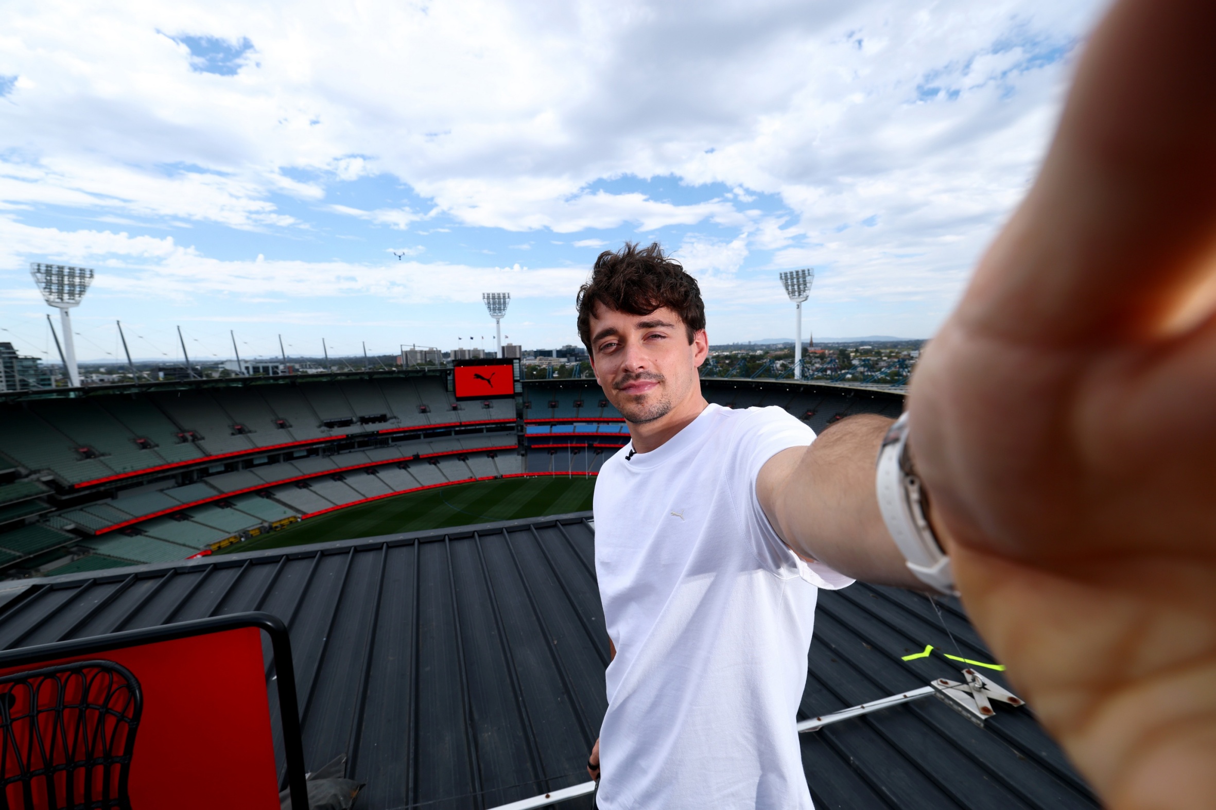 Leclerc gets memorable welcome to the MCG - Splash PR